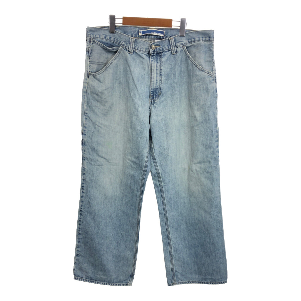 【楽天市場】GAP ギャップ デニム ペインターパンツ ブルー (メンズ W36 L30) 中古 古着 S7143：YAMAHISA USEDCLOTHINGSHOP