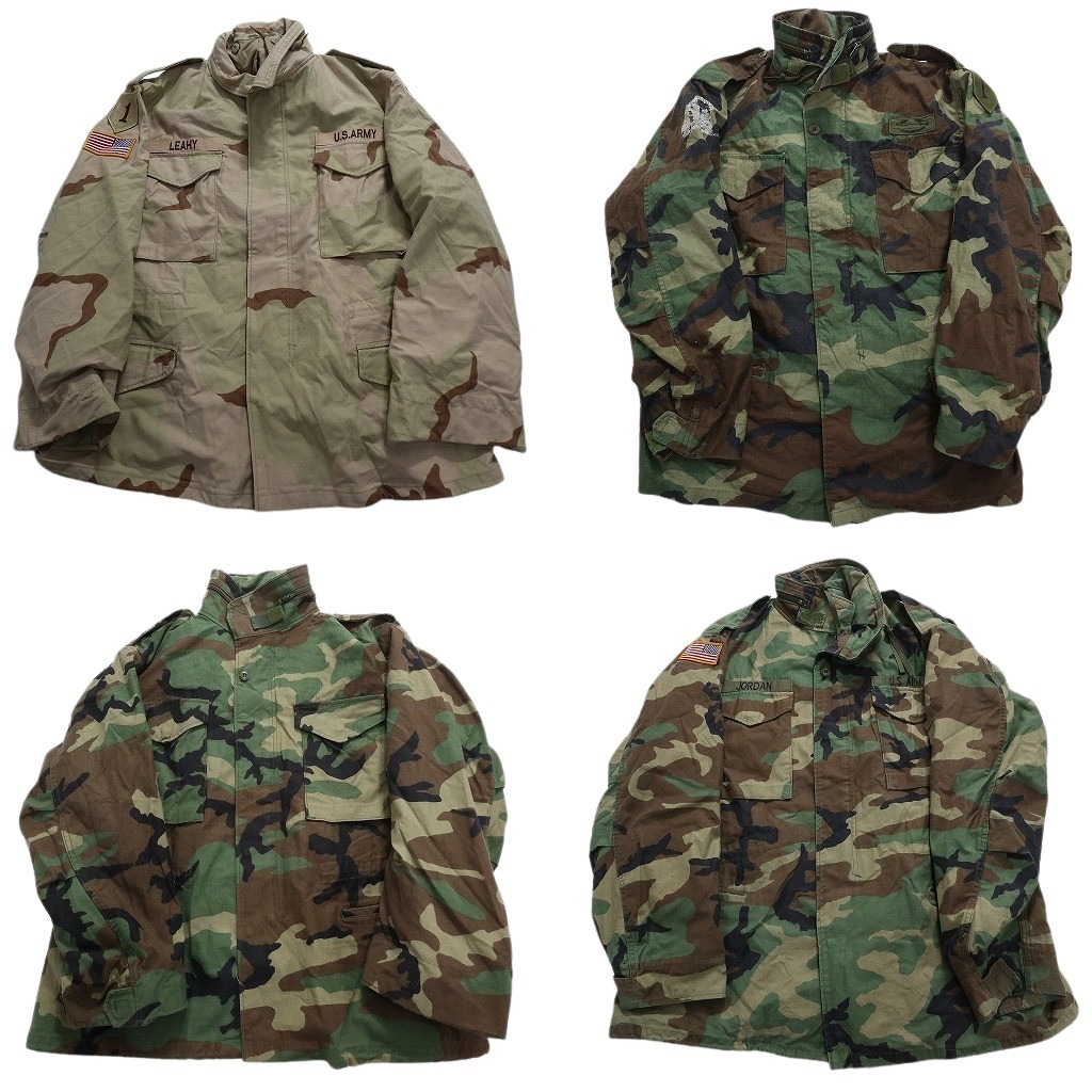 【楽天市場】古着卸 まとめ売り 米軍実物 M-65 4th フィールドジャケット ミリタリー 4枚セット (メンズ L ) 90s ...