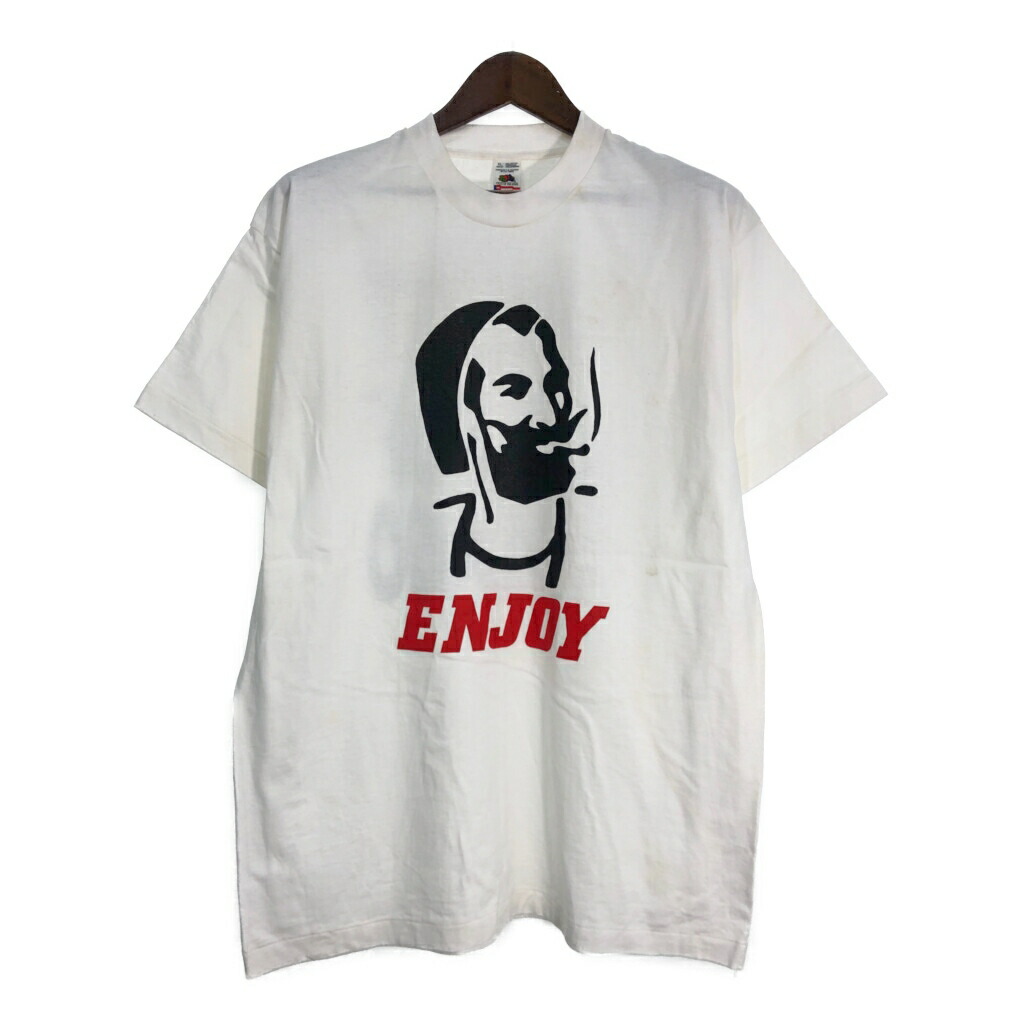 【楽天市場】90年代 USA製 FRUIT OF THE LOOM フルーツオブザルーム ZIG-ZAG ジグザグ 半袖Tシャツ ホワイト ...