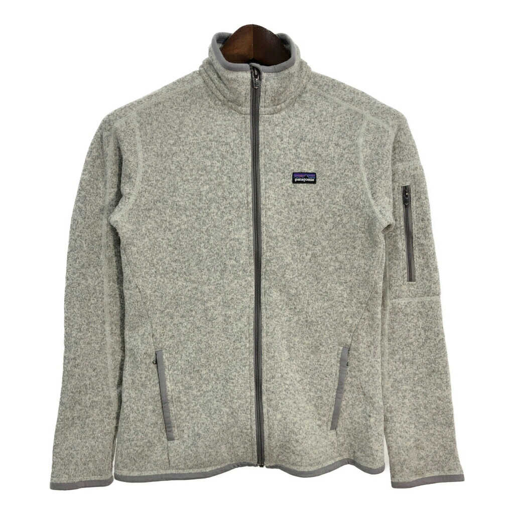 【楽天市場】patagonia パタゴニア ベターセーター フリースジャケット アウトドア ライトグレー (レディース S) 中古 古着 ...