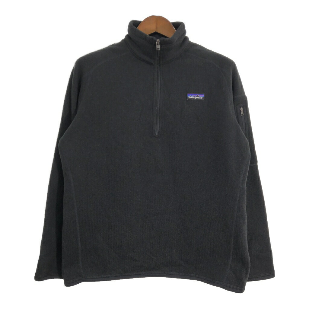 【楽天市場】patagonia パタゴニア ベターセーター ハーフジップ フリースジャケット アウトドア ブラック (レディース XL) 中古 ...