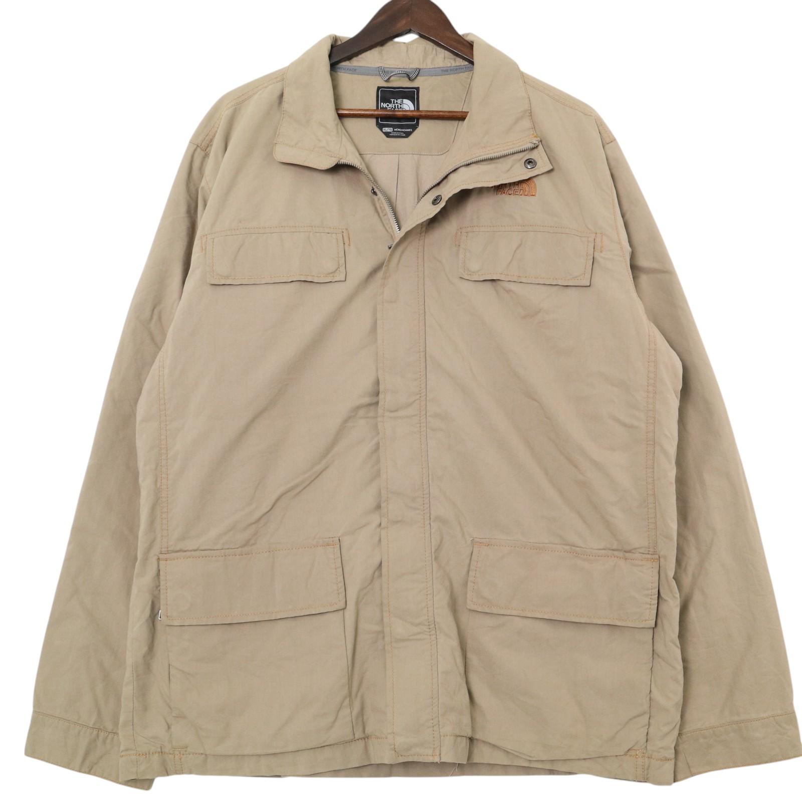 【楽天市場】THE NORTH FACE ノースフェイス サファリジャケット アウトドア ベージュ (メンズ XL) 中古 古着 A4232 ...