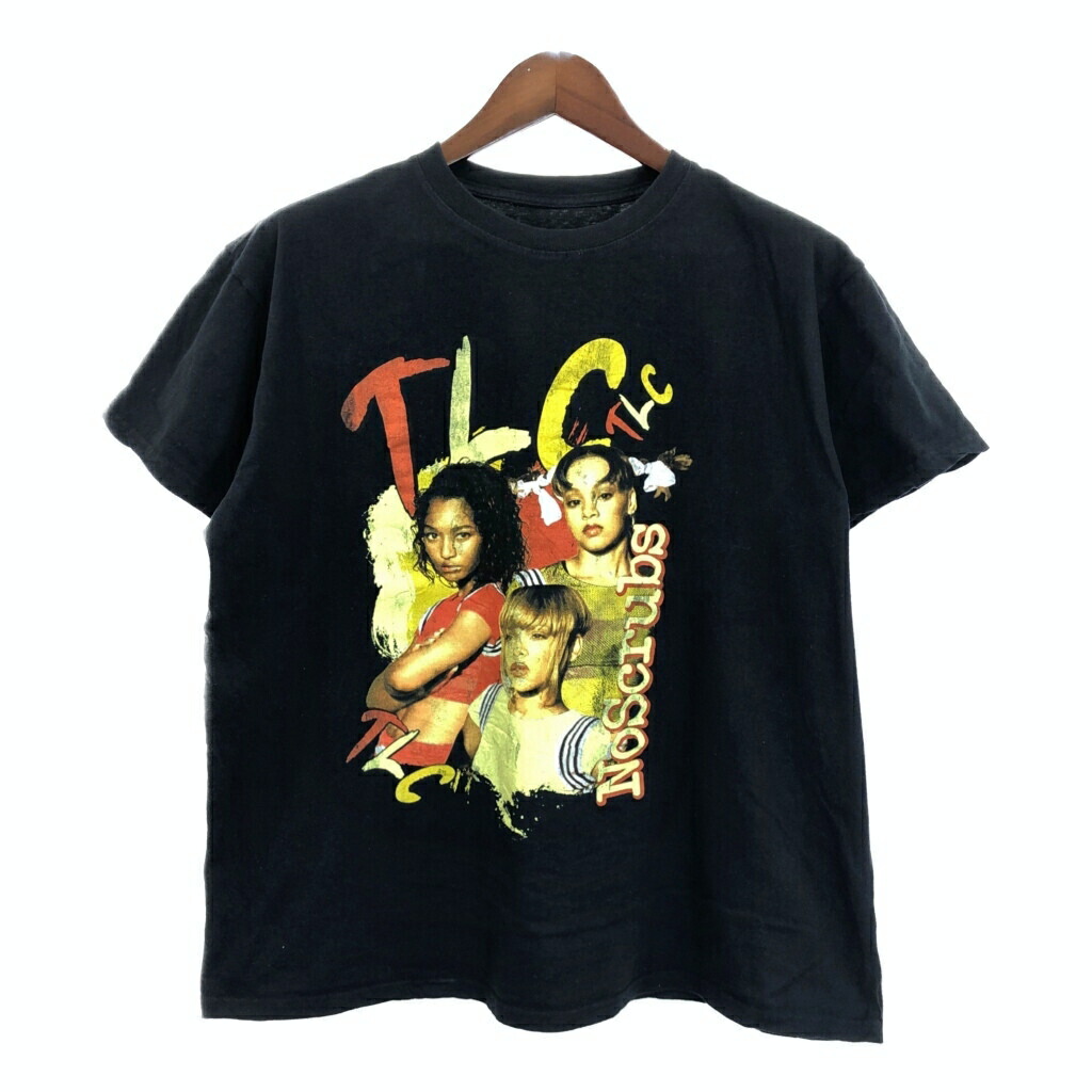 【楽天市場】TLC ティーエルシー 半袖Tシャツ R&B ブラック (メンズ XL相当) 中古 古着 T4032：YAMAHISA ...