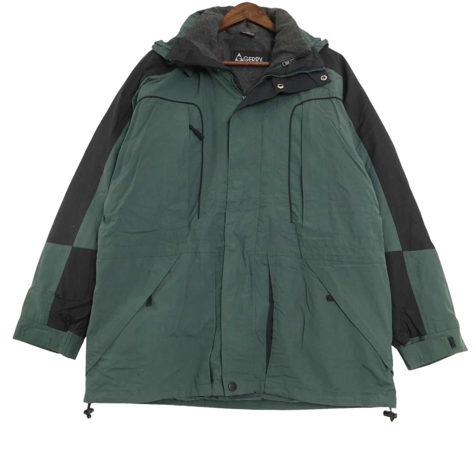【楽天市場】GERRY ジェリー マウンテンパーカー アウトドア グリーン（メンズ L ）中古 古着 A4590：YAMAHISA ...