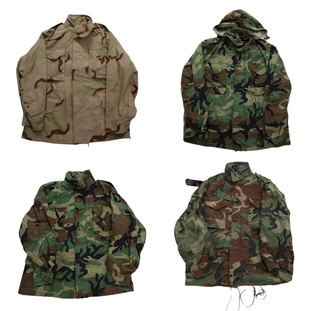 【楽天市場】古着卸 まとめ売り 米軍実物 M-65 フィールドジャケット 4th プラスチックジップ ミリタリー 4枚セット (メンズ M ) 中古 古着 MZ8993：YAMAHISA ...
