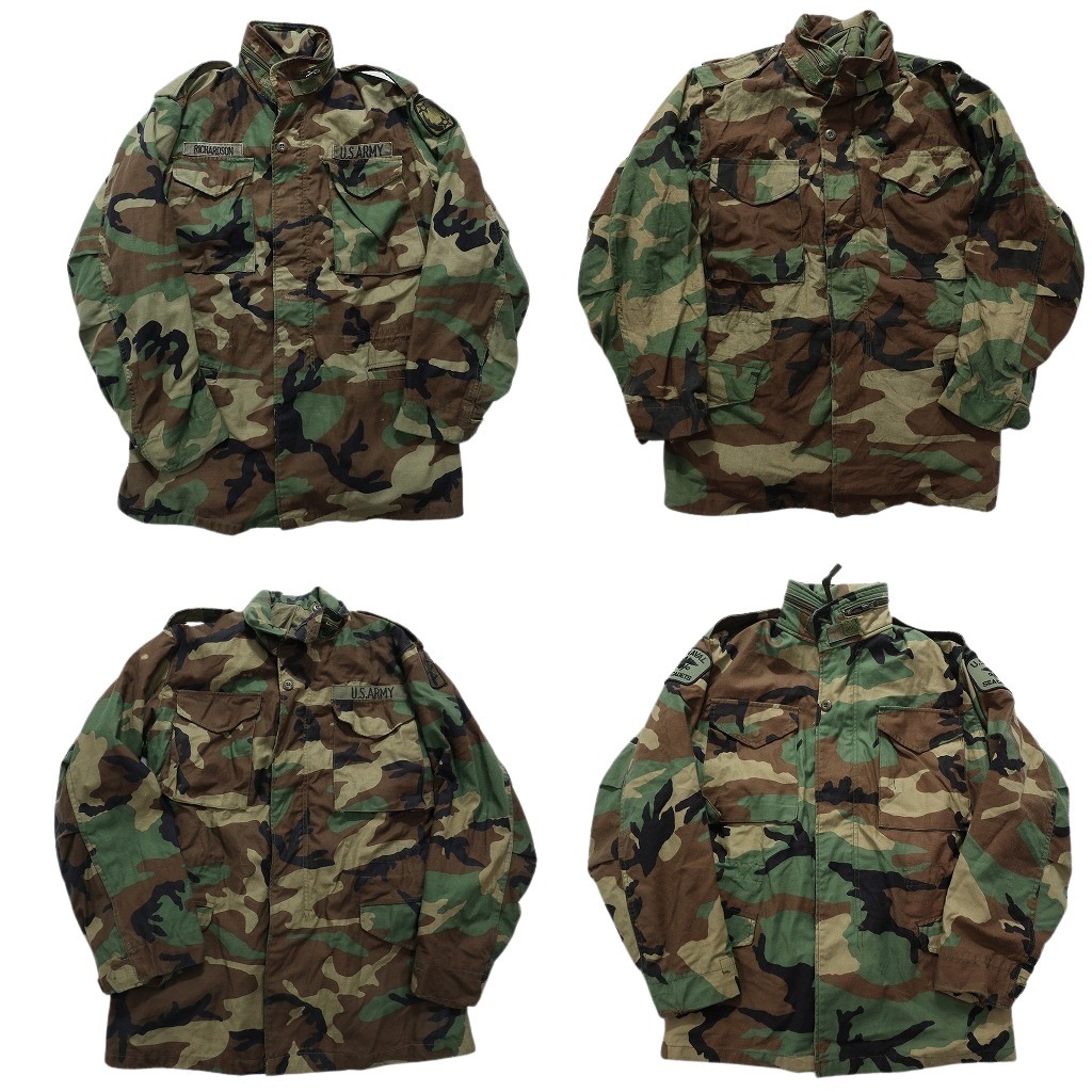 【楽天市場】古着卸 まとめ売り 米軍実物 M-65 フィールドジャケット 3rd ミリタリー 4枚セット (メンズ S ) エポレット ...