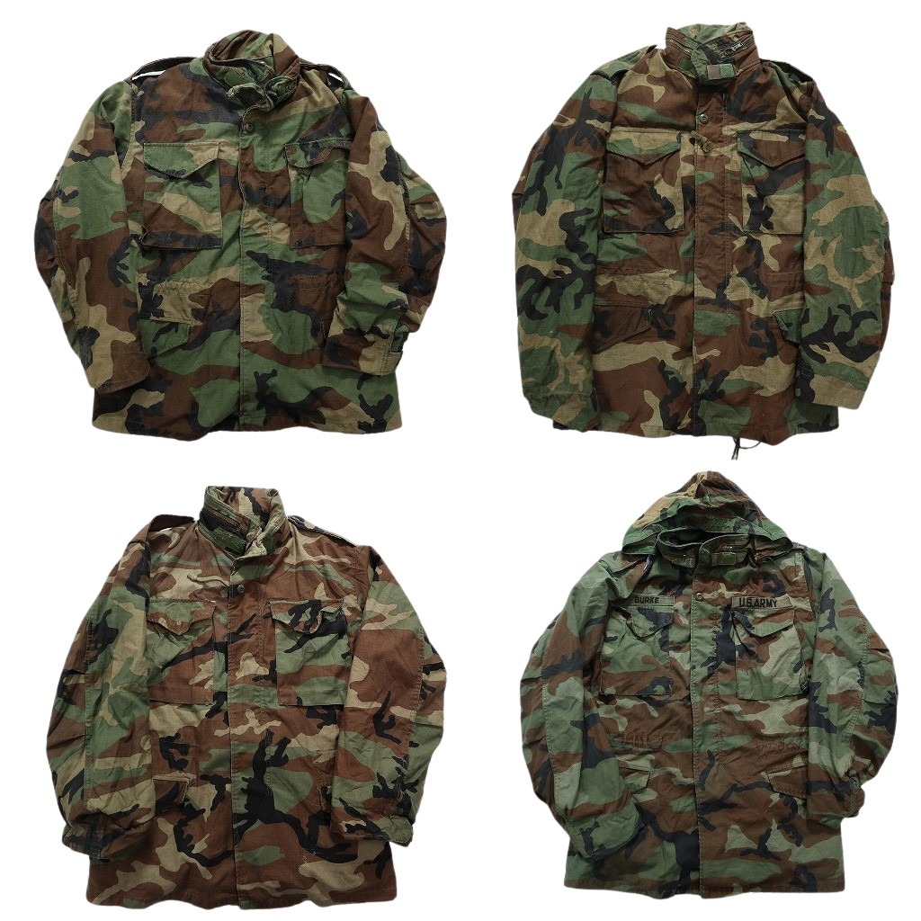 【楽天市場】古着卸 まとめ売り 米軍実物 M-65 フィールドジャケット 3rd ミリタリー 4枚セット (メンズ S ) エポレット ...
