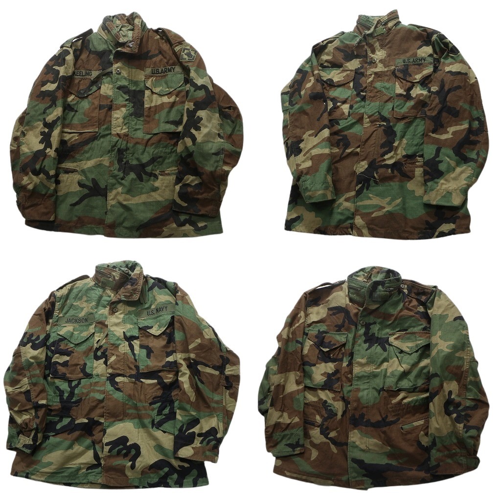 【楽天市場】古着卸 まとめ売り 米軍実物 M-65 フィールドジャケット 4th プラスチックジップ ミリタリー 4枚セット (メンズ M ) ARMY NAVY 古着 NA8747 ...