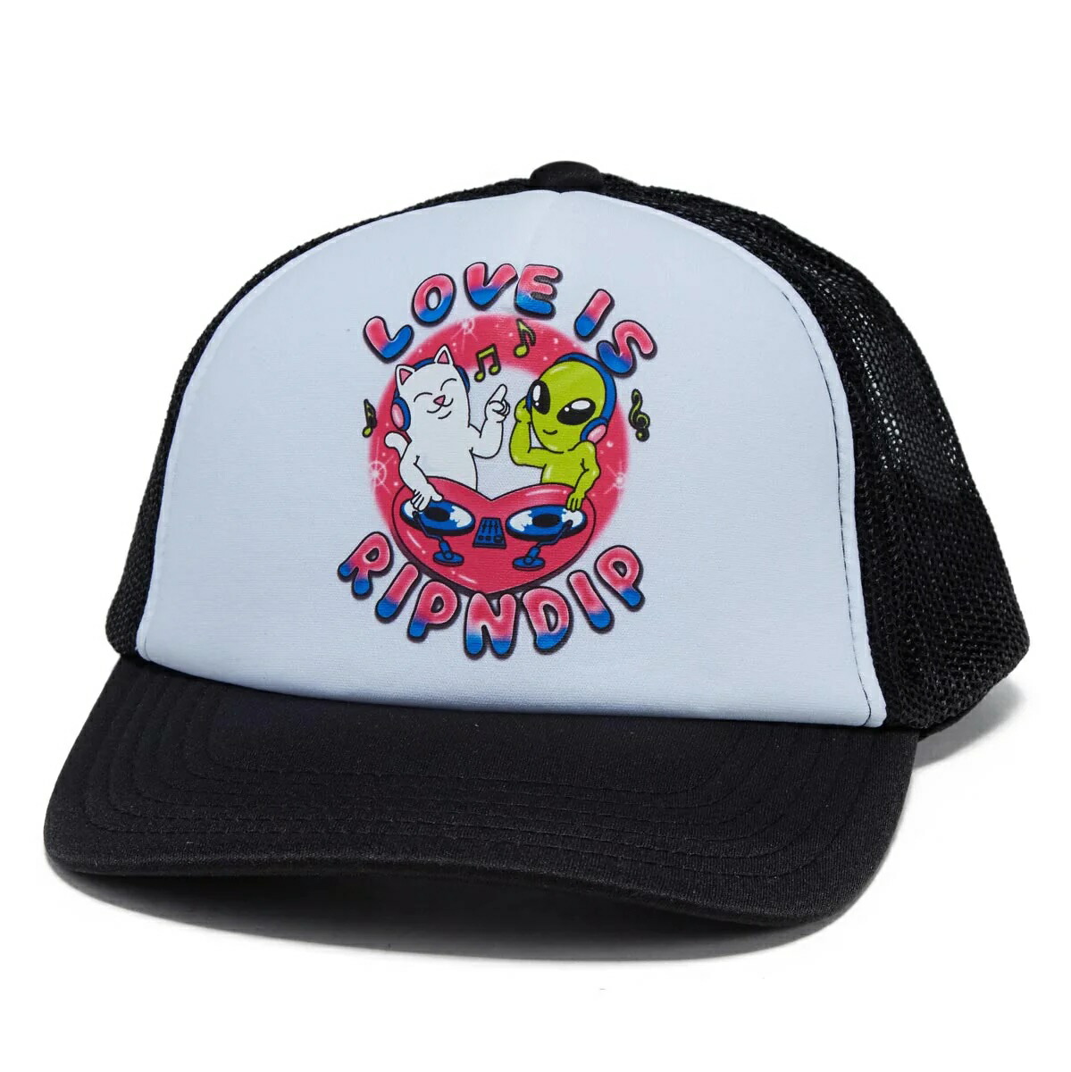 【楽天市場】Ripndip Love Is Ripndip Trucker Hat Cap White/Black キャップ 送料無料：Hectarz
