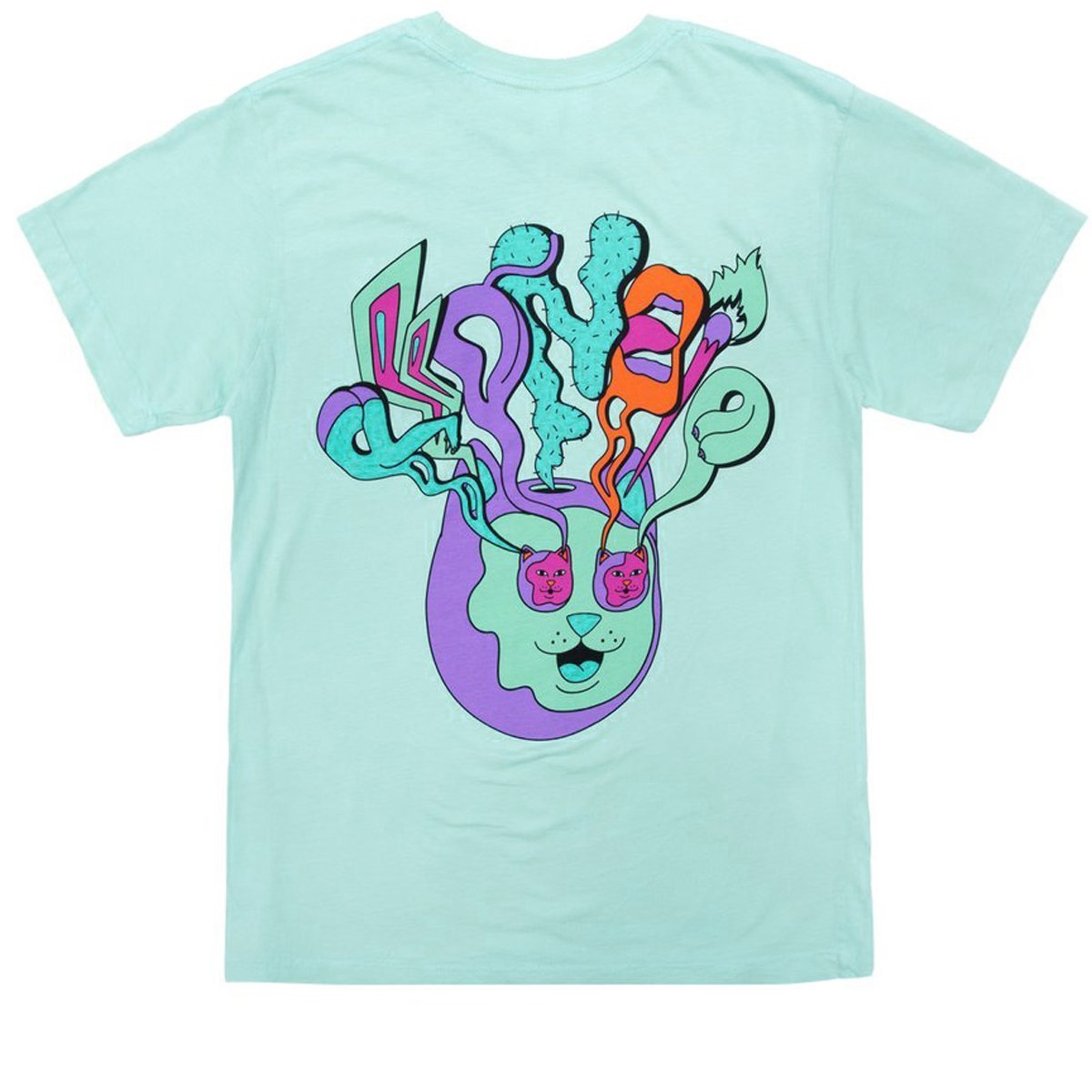 【楽天市場】Ripndip Am I Tripping T-Shirt Aqua S Tシャツ 送料無料：Hectarz