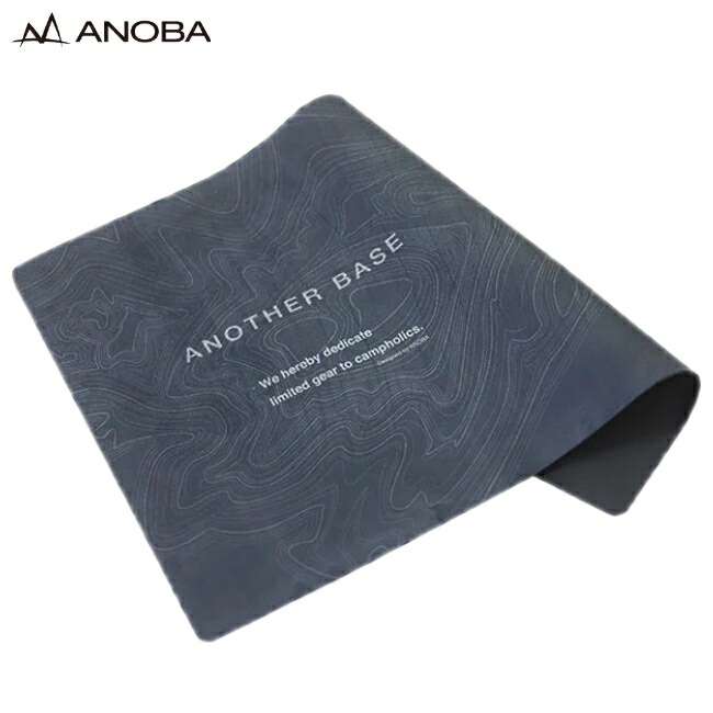 【楽天市場】アノバ ANOBA ラバーマット 700 トポグラフィー アウトドアマット テーブル テント 玄関 マット シート 防水 AN107：GLAGH グラフ