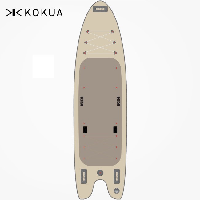 【楽天市場】コクア KOKUA MAKUA HOLOHOLO 11.2×36 SUP サップ フィッシングモデル アウトドア マリンスポーツ タンデム フィッシング：GLAGH グラフ