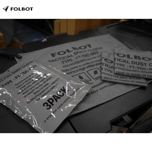 【楽天市場】フォルボット FOLBOT タクティカルダストクロス Tactical Dust Cloth ハンドタオル 拭き上げタオル 雑巾 マイクロファイバー：GLAGH グラフ