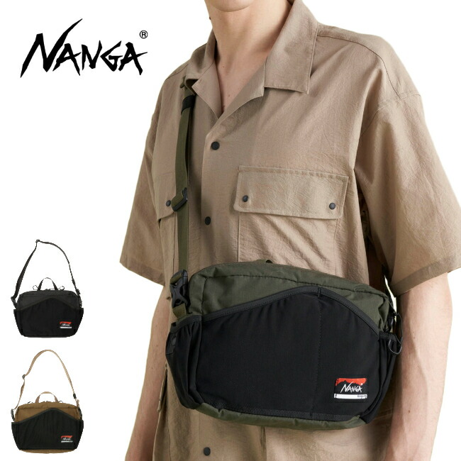 【楽天市場】ナンガ NANGA ナンガ×テンプラ NANGA×TEMPRA ヒノック ショルダーバッグ HINOC SHOULDER BAG ...