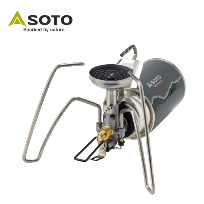 【楽天市場】ソト SOTO レギュレーターストーブ TriTrail トライトレイル シングルバーナー バーナー CB缶 軽量 コンパクト ...