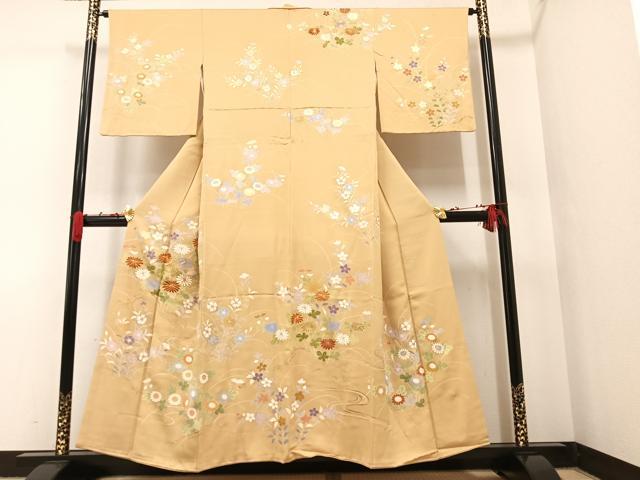 楽天市場】平和屋着物○創業460年・千總 訪問着 駒刺繍 吉祥花文 暈し