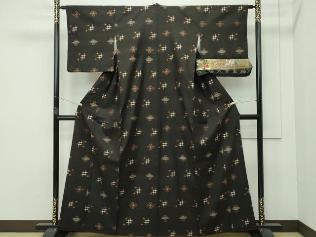 楽天市場】平和屋本店□希少 重要無形文化財 本場久米島紬 ゆうな染