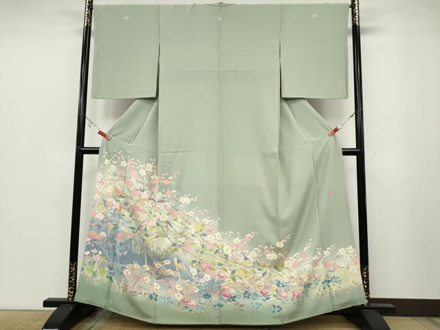 楽天市場】平和屋着物○本加賀友禅作家 藤村加泉 色留袖 籬松文 暈し