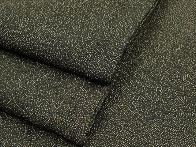 楽天市場】平和屋着物○小紋師 寿永作 江戸小紋 寄せ小紋柄 黒地 正絹