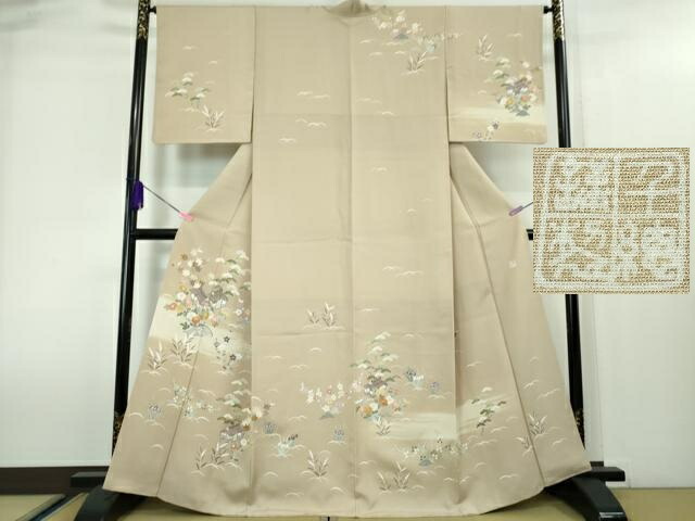 楽天市場】平和屋本店□極上 創業460年・千總 訪問着 駒刺繍 正倉院