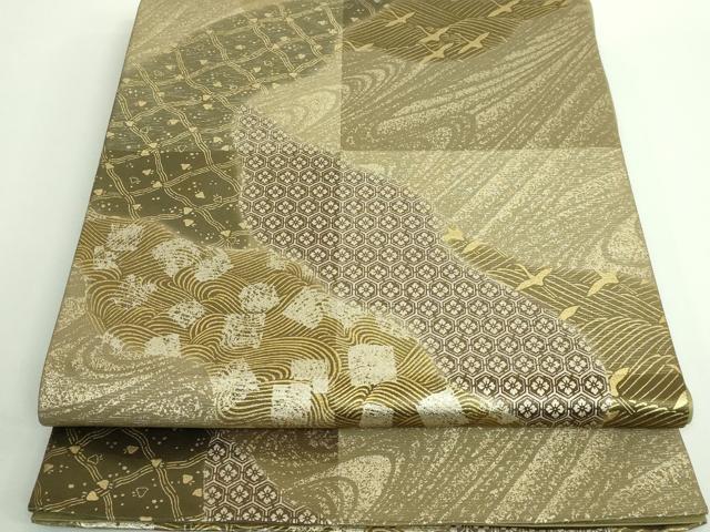 楽天市場】平和屋着物○善之助 着物ブランド 一期一会 六通柄袋帯 雪輪