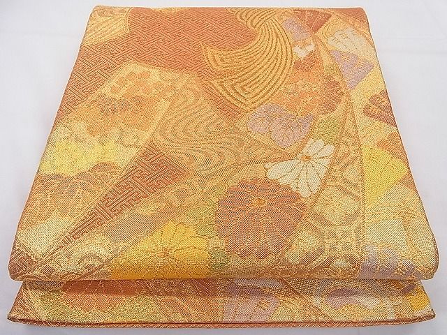 【楽天市場】平和屋着物 佐賀錦 六通柄袋帯 のし 金糸 逸品 in0076：平和屋