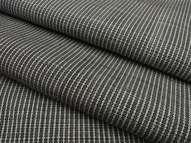 楽天市場】平和屋本店□極上 紬 ざざんざ織 伊兵衛織 単衣 間道 逸品 n