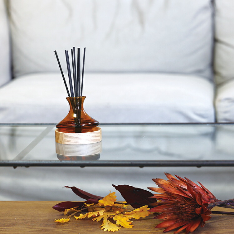 ディフューザー | KOMA DIFFUSER 全3種 | コマ ディフューザー ゆらゆら コマ 和モダン 香り ローズ ウッディー スパイシー 柑橘 トロピカル オーキッド インテリア 玄関 ...