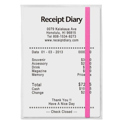 【楽天市場】【メール便対応】盛栄堂印刷所 レシート日記 ホワイト：オフィス・エクスプレス