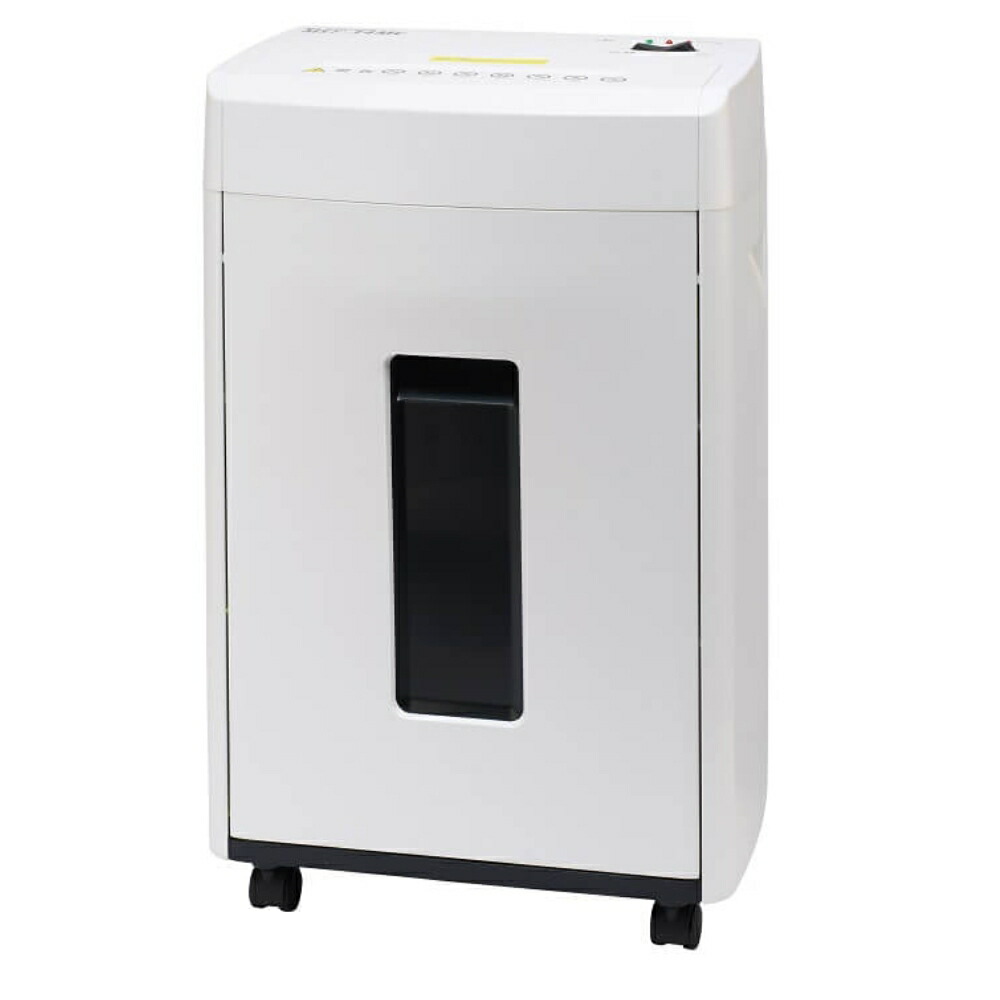 【楽天市場】【メール便対応不可】MSE-14MC明光商会 MSシュレッダー A4 ワンカットクロス14枚（2×12mm） 投入幅220mm ...