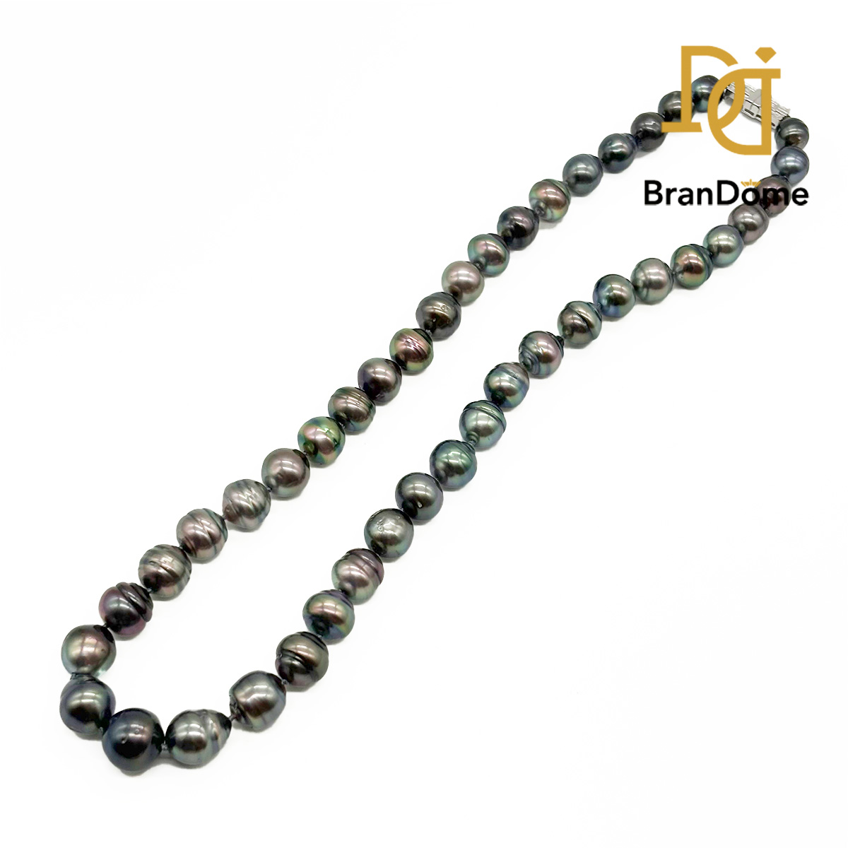 【楽天市場】MIKIMOTO ミキモト K14 WG ダイヤモンド パール 8.3-12mm ネックレス チェーン長さ約47.5cm 【中古 ...