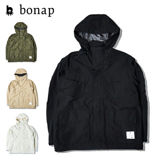 【楽天市場】【エントリーP10倍 19日20～24日1:59まで】bonap ボナップ エアロゲルインサレーションマルチポケットマウンテン ...