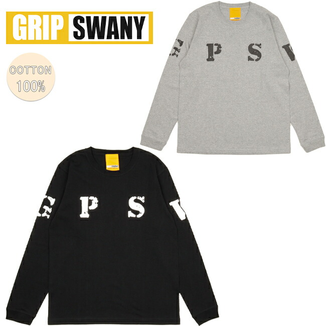 【楽天市場】 GRIP SWANY グリップスワニー GPSW LONG SLEEVE TEE ロングスリーブティー GSC-49 【 長袖 ...