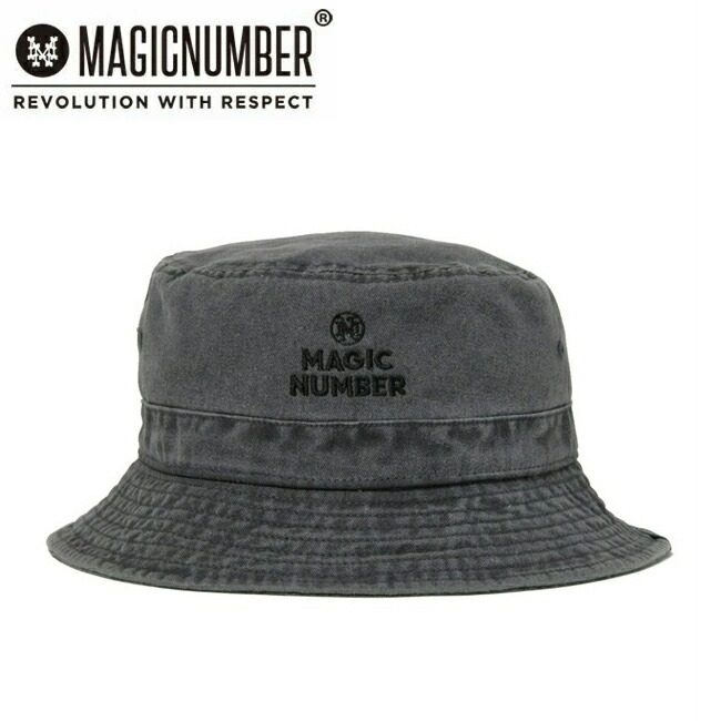 【楽天市場】【まとめ買いクーポン配布中！】 MAGICNUMBER マジックナンバー STOCK LOGO PIGMENT BUCKET HAT ストックロゴピグメントバケットハット 24AW ...