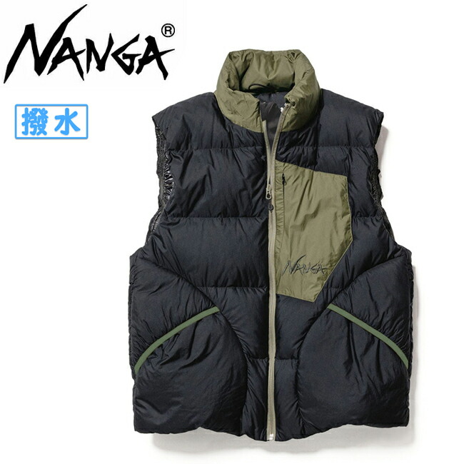 【楽天市場】 NANGA ナンガ MAZENO RIDGE VEST マゼノリッジベスト 【 アウター タウンユース 撥水 防寒 保温 ...