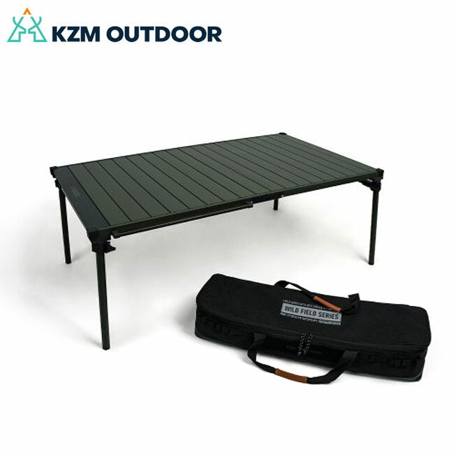 【楽天市場】 KZM OUTDOOR カズミアウトドア Field Top Table L フィールドトップテーブルL K23T3U03 ...