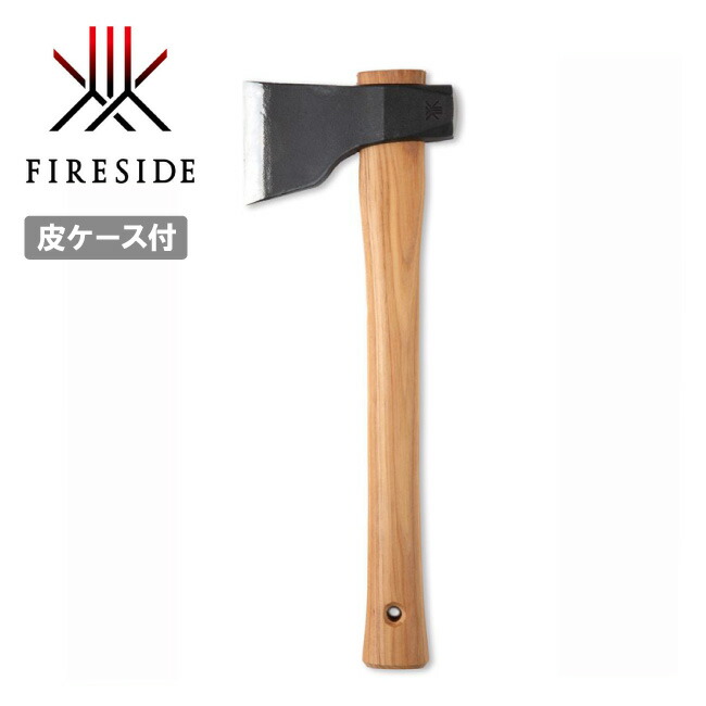 【楽天市場】【6/4 20:00～6/11 01:59限定クーポン配布中！】 FIRESIDE ファイヤーサイド ハンマーアックス(革ケース付) 49985 【 斧 薪割り 薪ストーブ 焚き火 ...