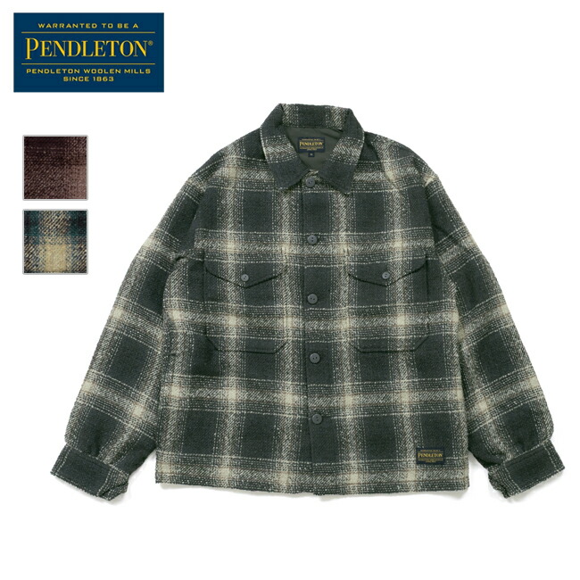 【楽天市場】 PENDLETON ペンドルトン CPO Jacket CPOジャケット 5575-2007 【 アウター トップス チェック柄 キャンプ アウトドア 】：Highball
