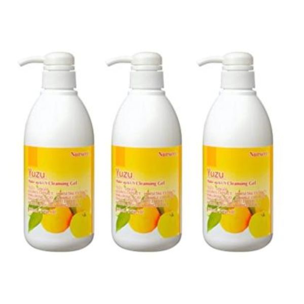【楽天市場】ナーセリー Wクレンジングジェル ゆず 500ml 3個セット 送料無料 乾燥肌, 普通肌, 敏感肌：HIKARI屋