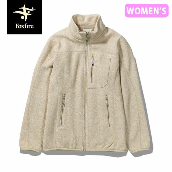 【楽天市場】セール フォックスファイヤー ジャケット Foxfire レディース フリースジャケット アウター ウェーブフリースフルジップ ライナー キャンプ アウトドア オートミール T ...