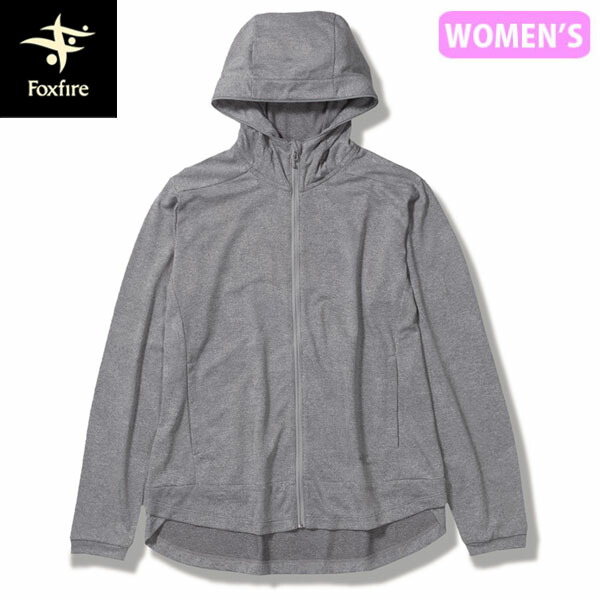 【楽天市場】フォックスファイヤー Foxfire レディース パーカー SCウィンドパスフーディ ライトグレー(021) 防虫 吸汗 スコーロン UVカット FOX8215404021：ハイカ ...