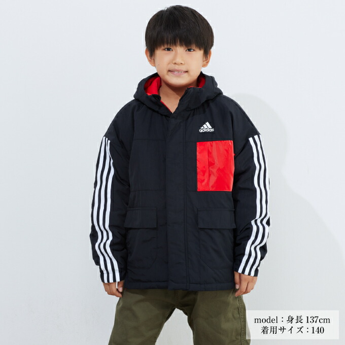 【楽天市場】【沖縄県内（離島含）3，300円以上送料無料】アディダス ボア・シェルパジャケット ジュニア ミッドレングス コート HM7172 ...