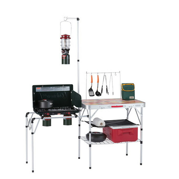 【楽天市場】コールマン キッチンテーブル オールインワンキッチンテーブル 2000031294 Coleman：ヒマラヤ楽天市場店