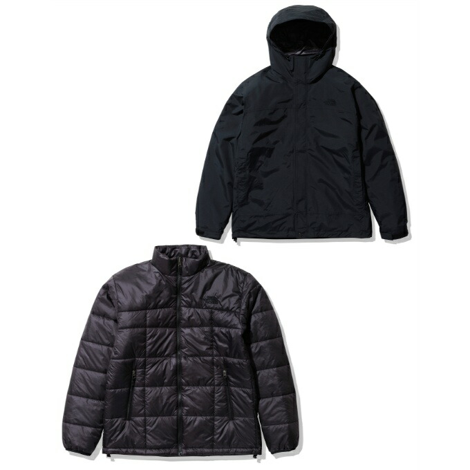 【楽天市場】【まとめ買いで最大ポイント10倍6/4 20：00～6/11 1：59】ザ・ノース・フェイス 中綿ジャケット インナー付き 3way メンズ カシウストリクライメイトジャケット ...