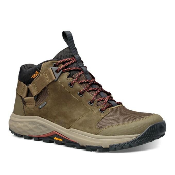 【楽天市場】テバ ハイキングシューズ ゴアテックス ミッドカット メンズ グランドビュー GTX GRANDVIEW GTX 1106804 GORE-TEX TEVA 登山靴 防水シューズ ...