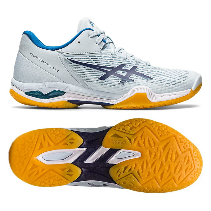【楽天市場】アシックス バドミントンシューズ レディース COURT CONTROL FF 3 1072A089-400 asics：ヒマラヤ ...
