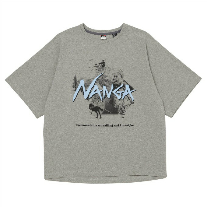 【楽天市場】【まとめ買いで最大ポイント10倍6/4 20：00～6/11 1：59】ナンガ NANGA Tシャツ 半袖 メンズ レディース エコハイブリッド エコーティー ECO HYBRID ...