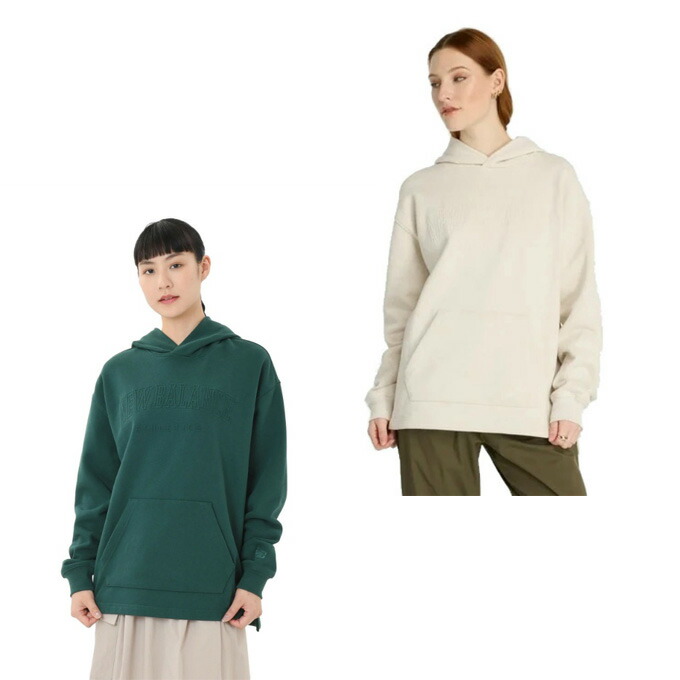 【楽天市場】ニューバランス スウェットパーカー レディース エンボスグラフィック フリースフーディ WT43512 new balance ...