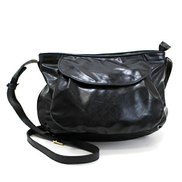 【楽天市場】ゲラルディーニ ショルダーバッグ 斜め掛け ナイロン×レザー ブラック 中古 ABランク GHERARDINI｜レディース 女性用 ...