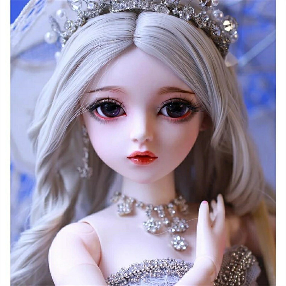 【楽天市場】球体関節人形 BJD 60cm ウェディングドレス 美少女 ドール 人形 女の子：ヒメスミレ